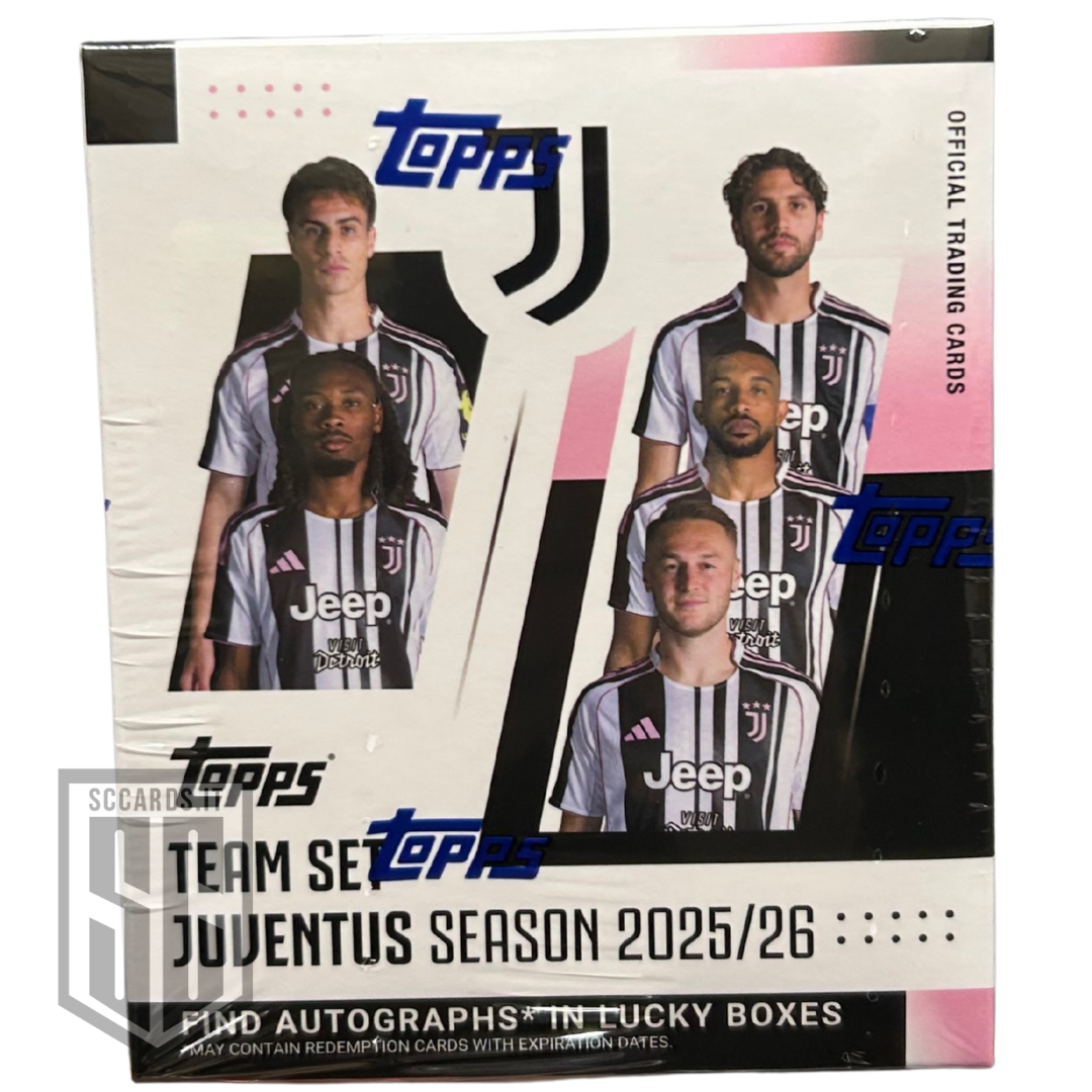 Topps Juventus Team Set Box 2025/26-LIVE OPENING POSA – ScCards