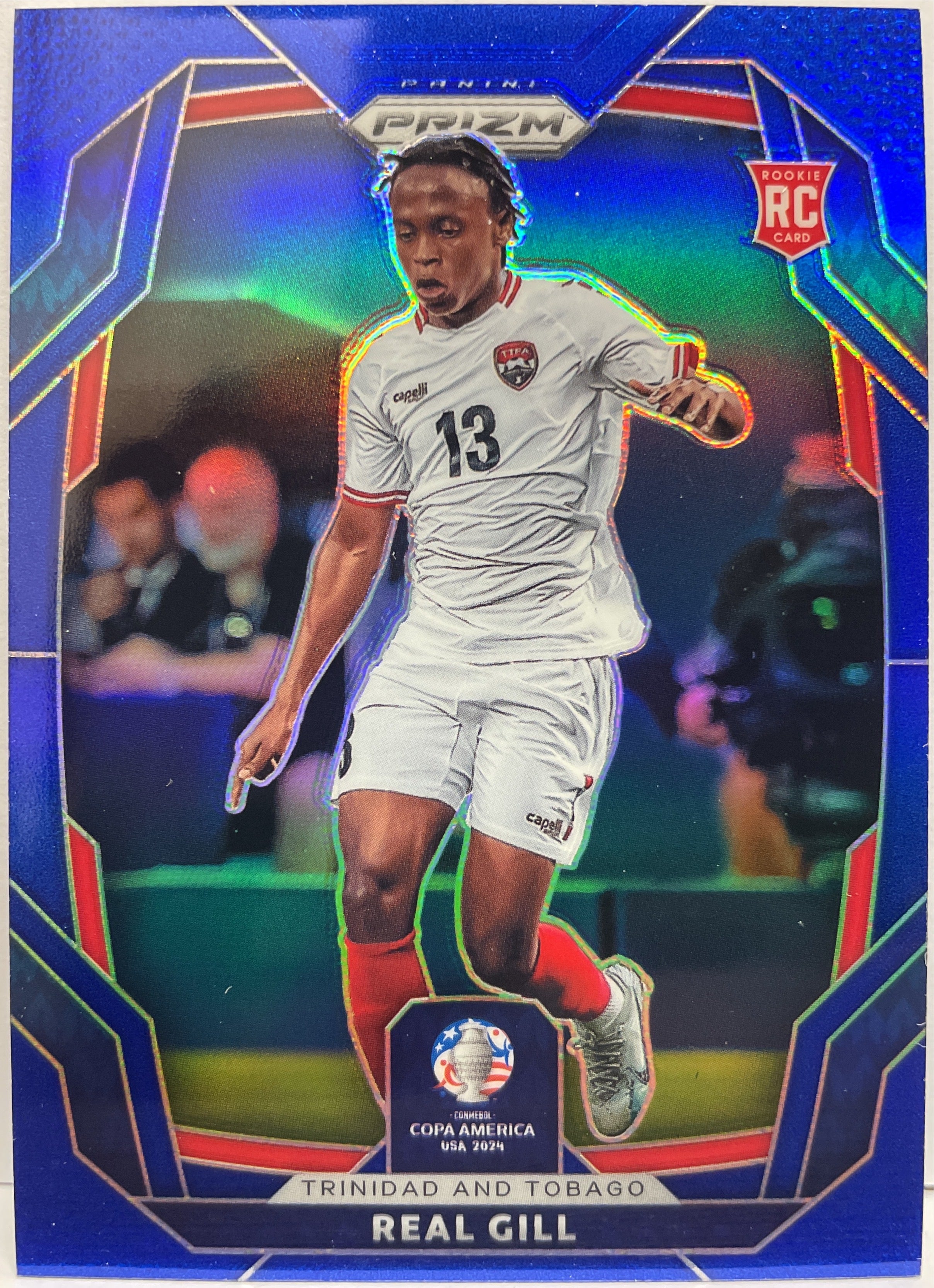 Real Gill 103/110 Rookie Blue Prizm Conmebol Copa America 2024 – ScCards