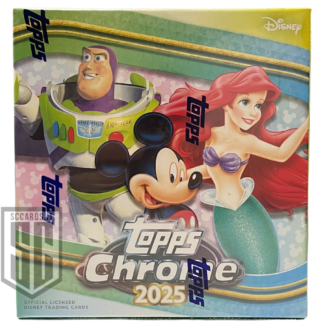 Topps Chrome Disney Mega Box 2025 – ScCards